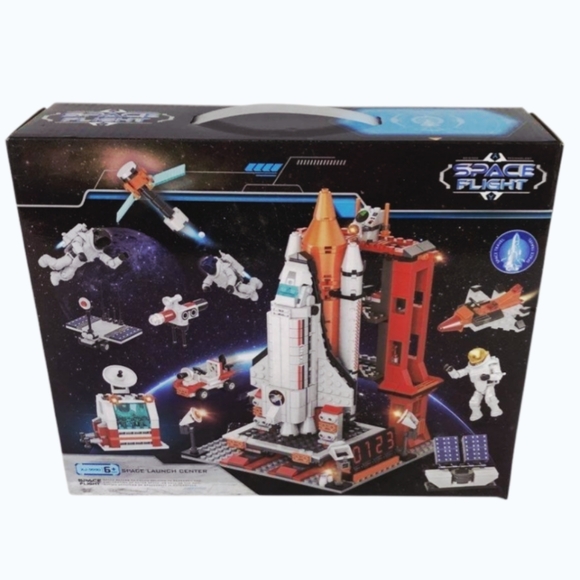 space flight | Toys | Nib Space Flight Space Launch Center Bldg Set ...